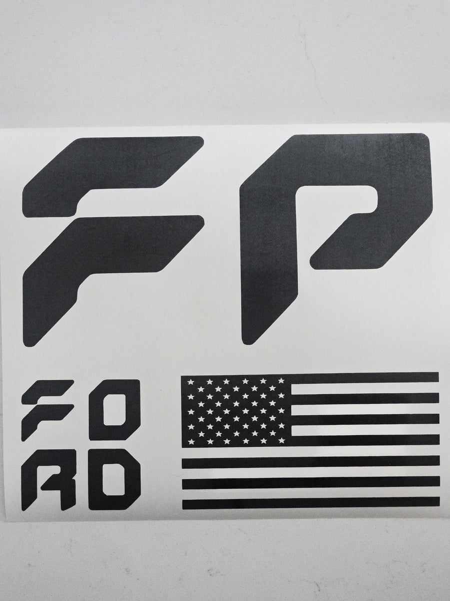Ford F-150 FP-Style Rear Decal (US Flag) – FIFTY NATION